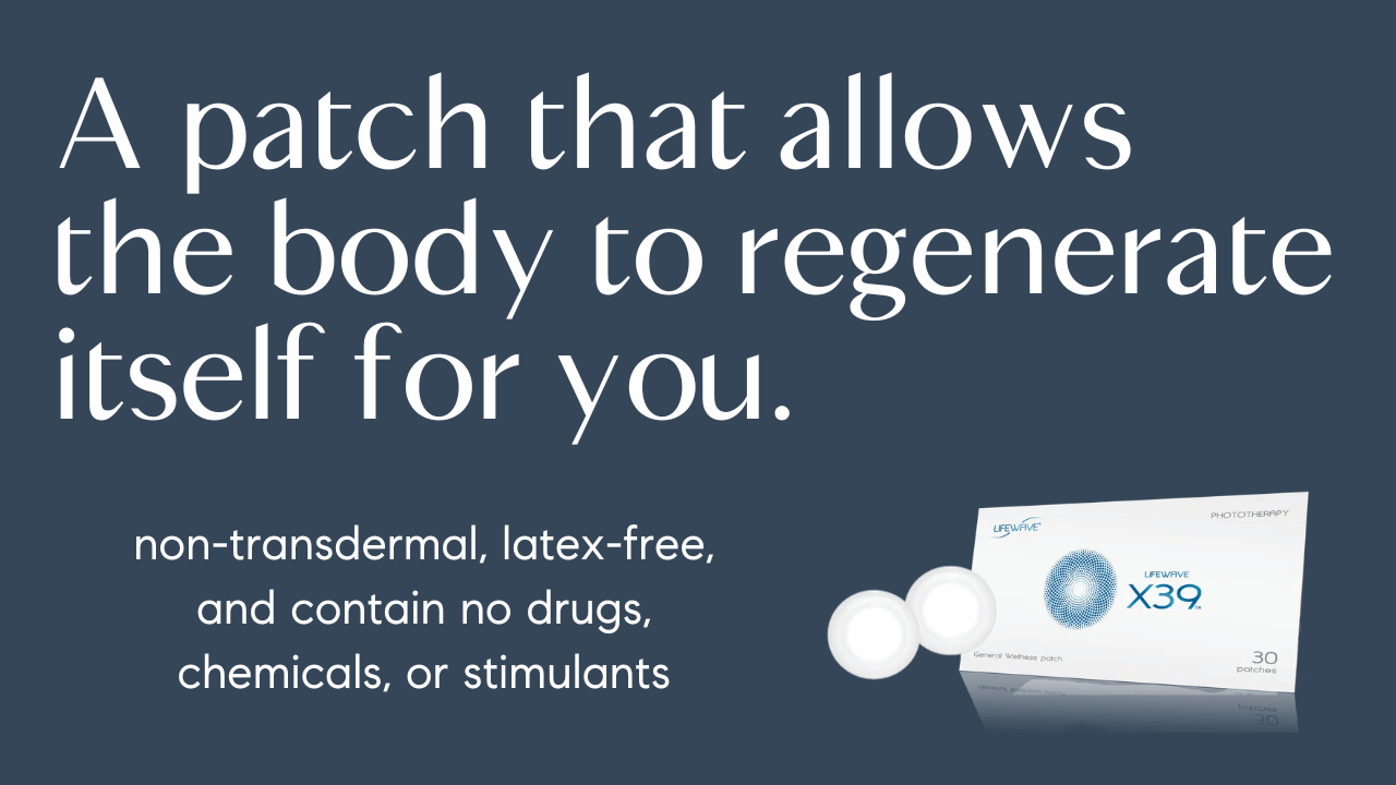 Uncommon Patch - Lifewave X39 patch allows the body to regenerate ...